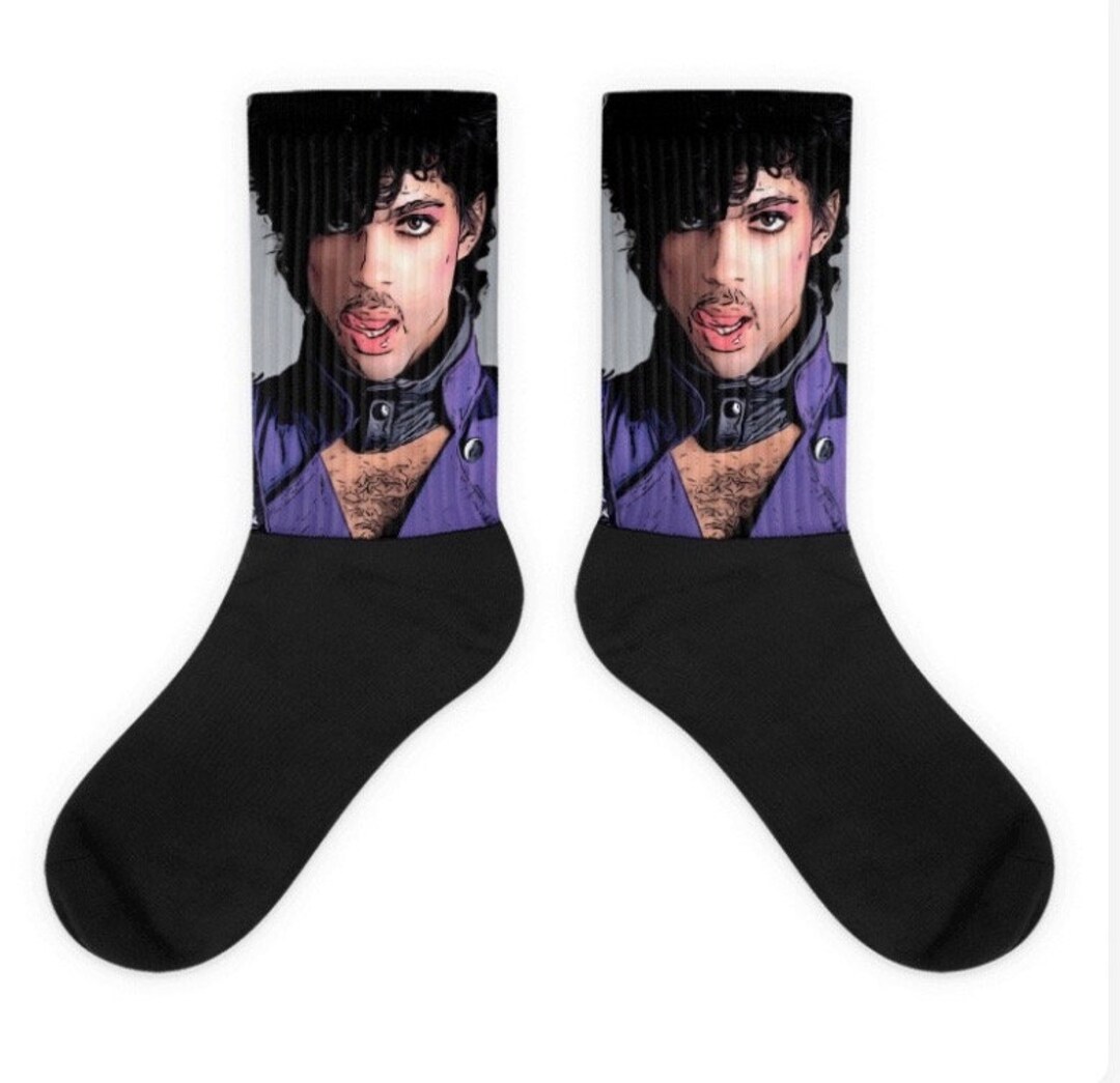Prince-- Socks - Etsy