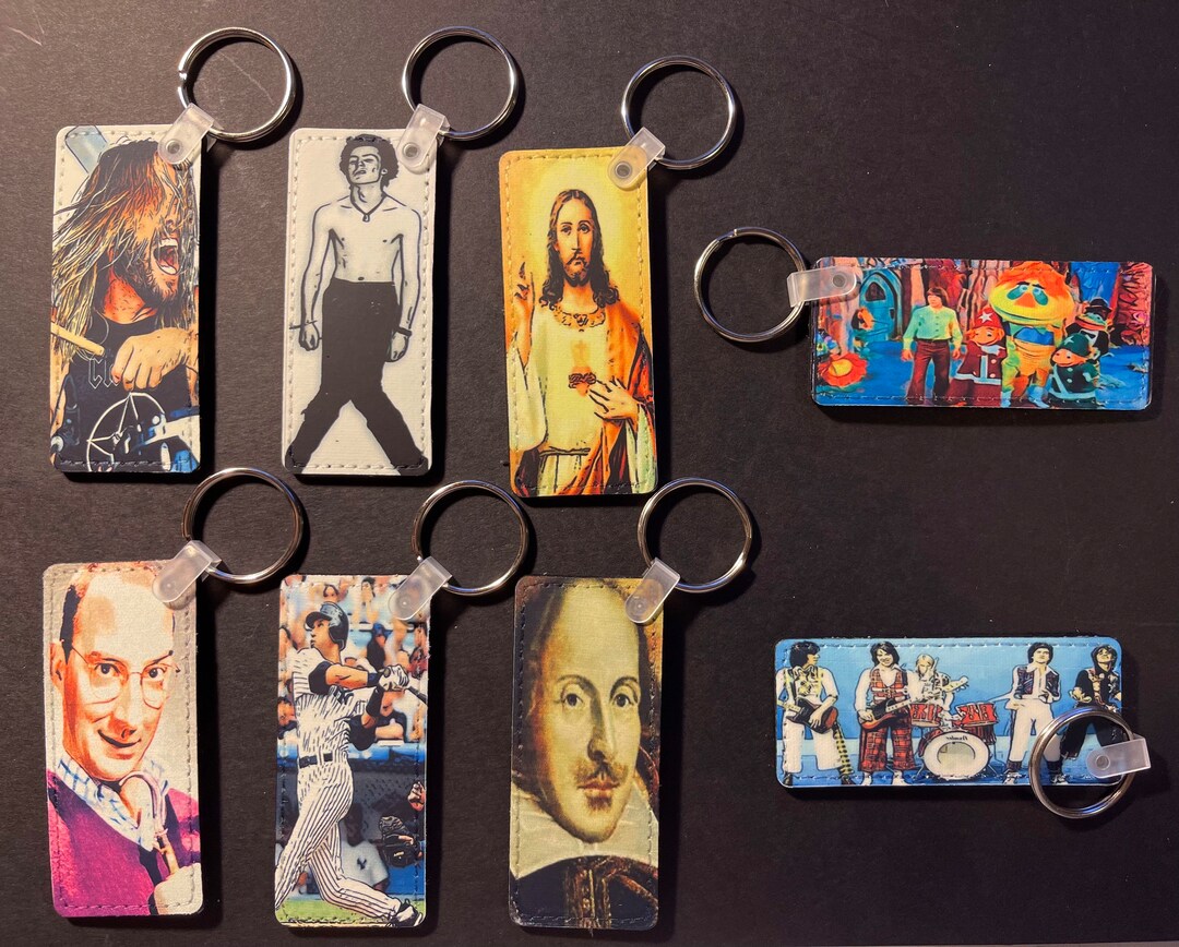 Keychains--taylor Hawkins, the Captain, Buster Bluth, Sid, Jesus, Etc ...