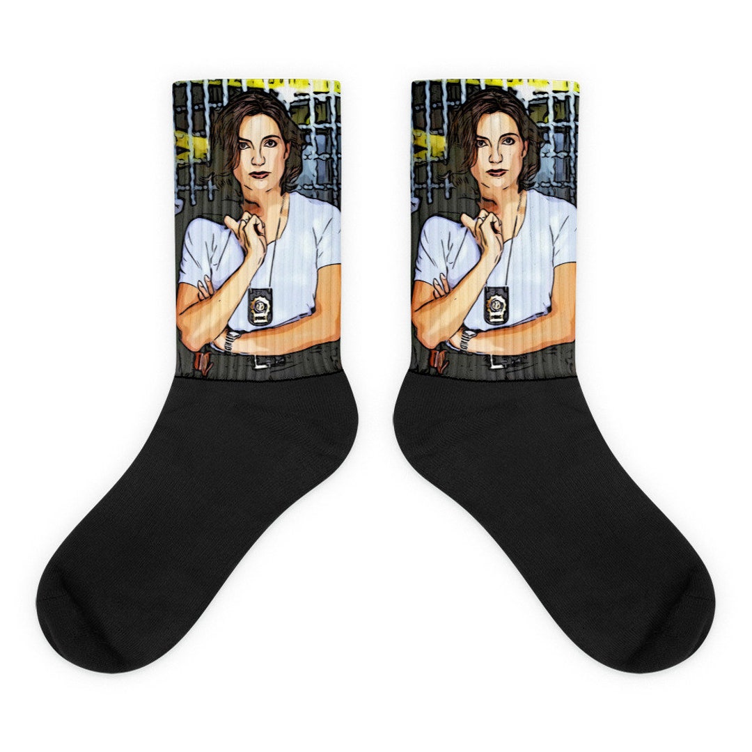 Detective Olivia Benson Socks - Etsy