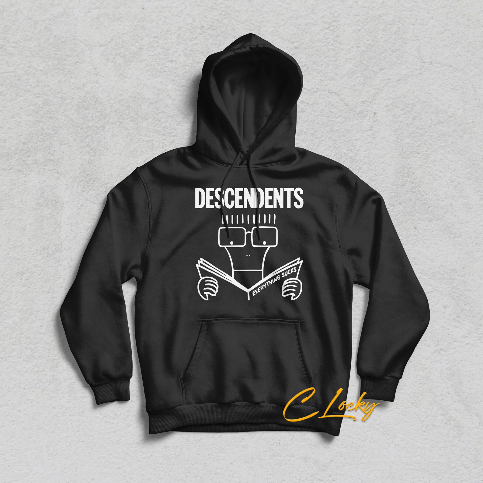 Descendents Band Hoodie American Punk Rock Hardcore Punk Music - Etsy