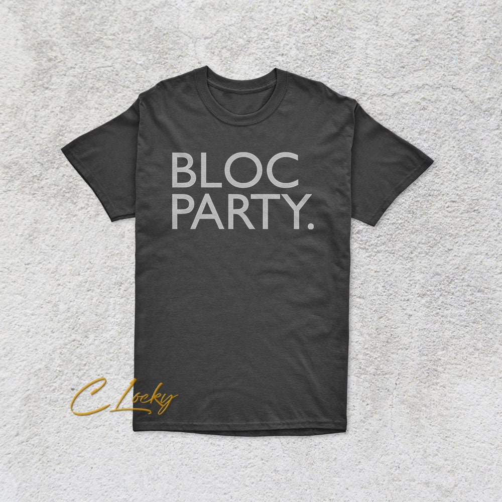 Bloc Party Band T-shirt English Rock Indie Rock Music Band - Etsy