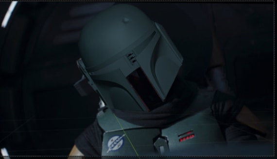 Boba Fett Helmet Cobb Vanth BOBF Digital Model | Etsy