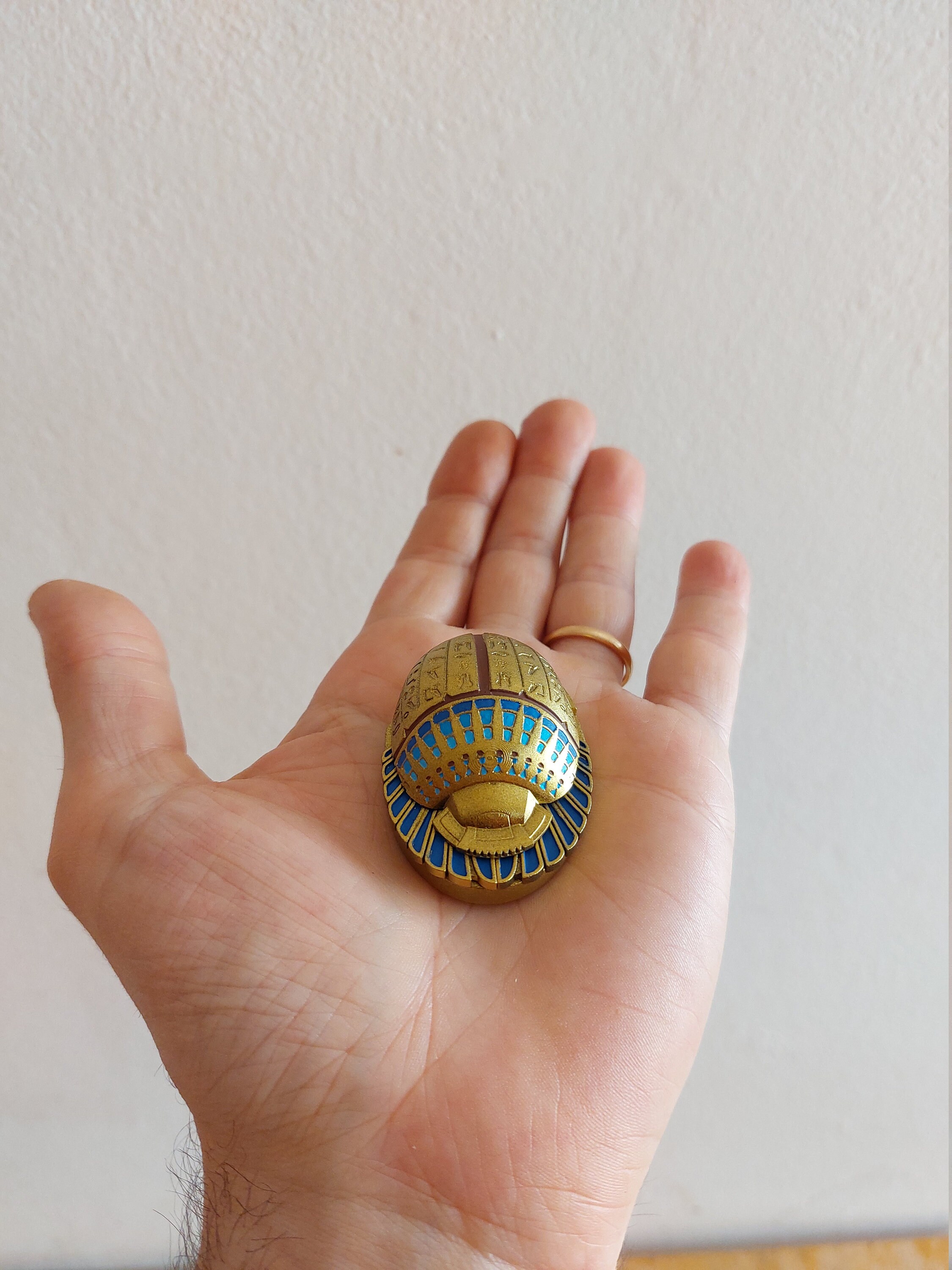 Moon Knight Scarab Compass Floating Painted - Etsy Australia