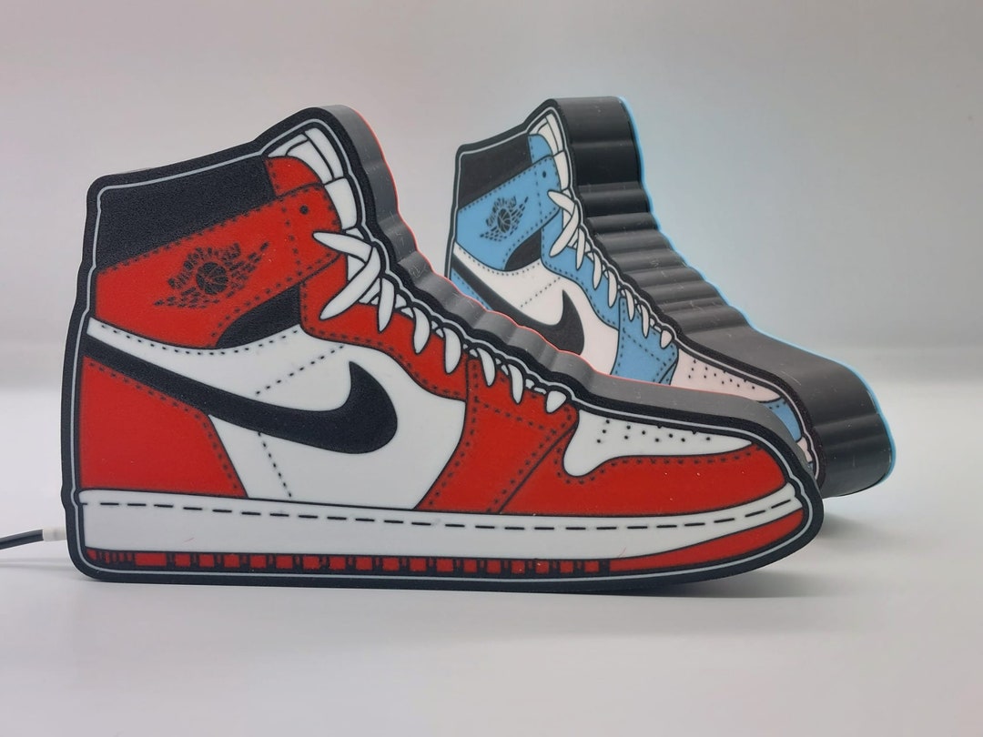 Air Jordan 1 Led Lightbox - Etsy