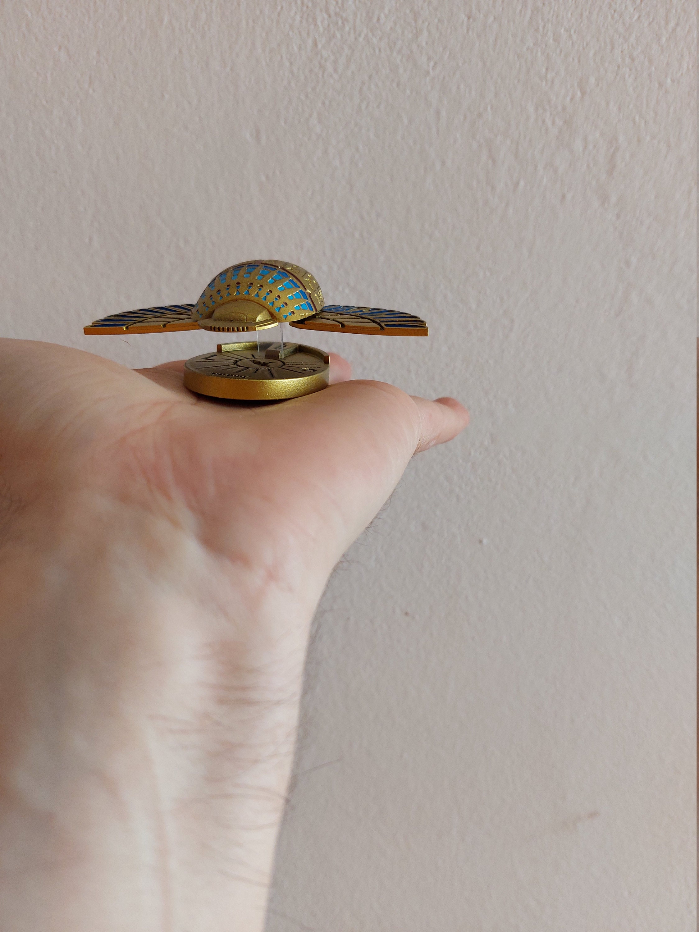 Moon Knight Scarab Compass Floating Painted - Etsy