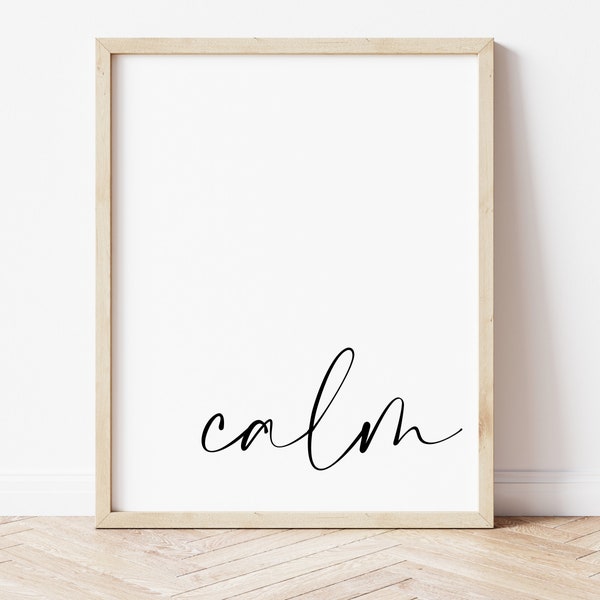 Calming Wall Art - Etsy