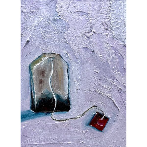 Tea Bag Painting - Etsy