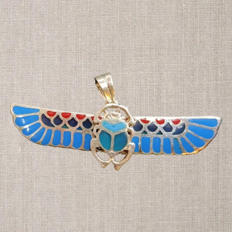 Egyptian Winged Disk - Etsy