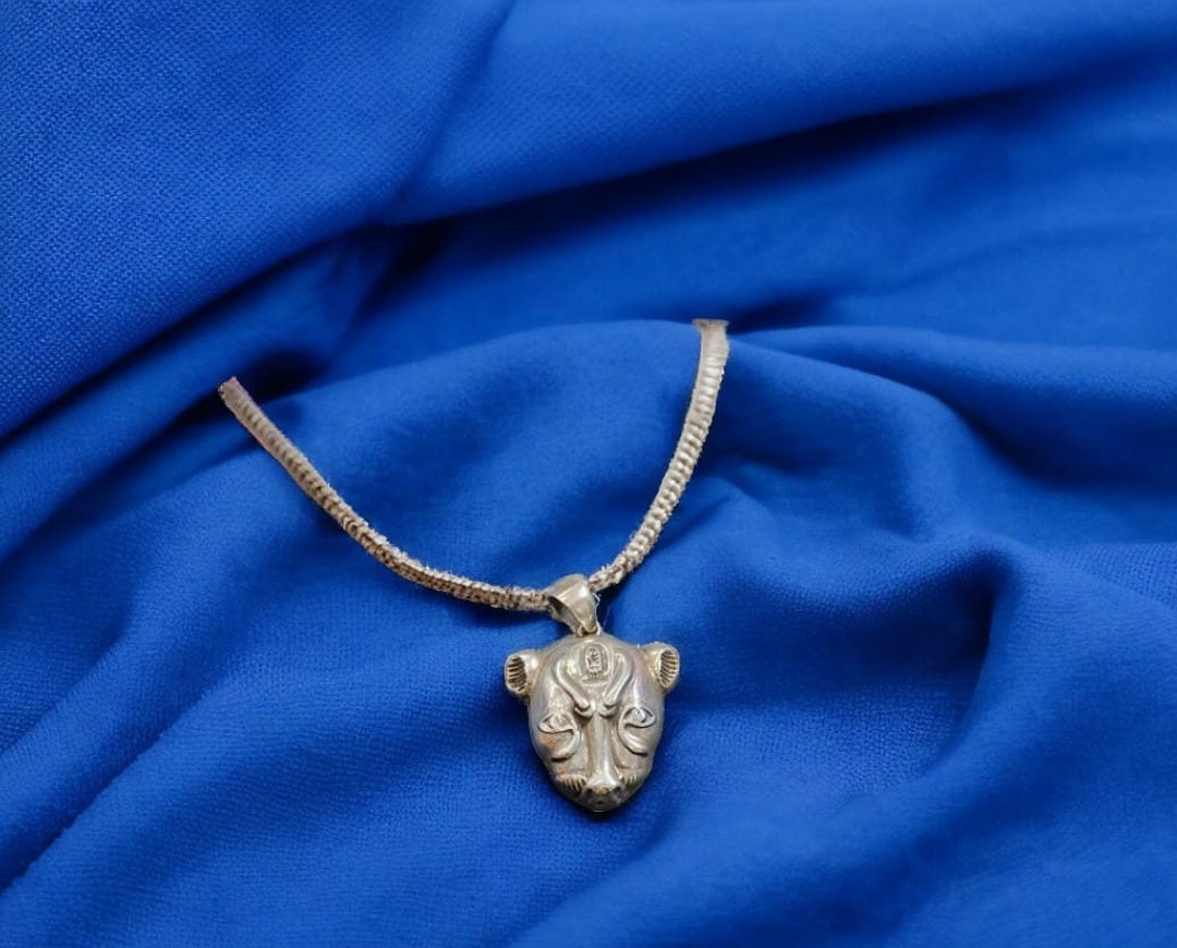 Invoke the Power: Sterling Silver Goddess Sekhmet Pendant Necklace ...