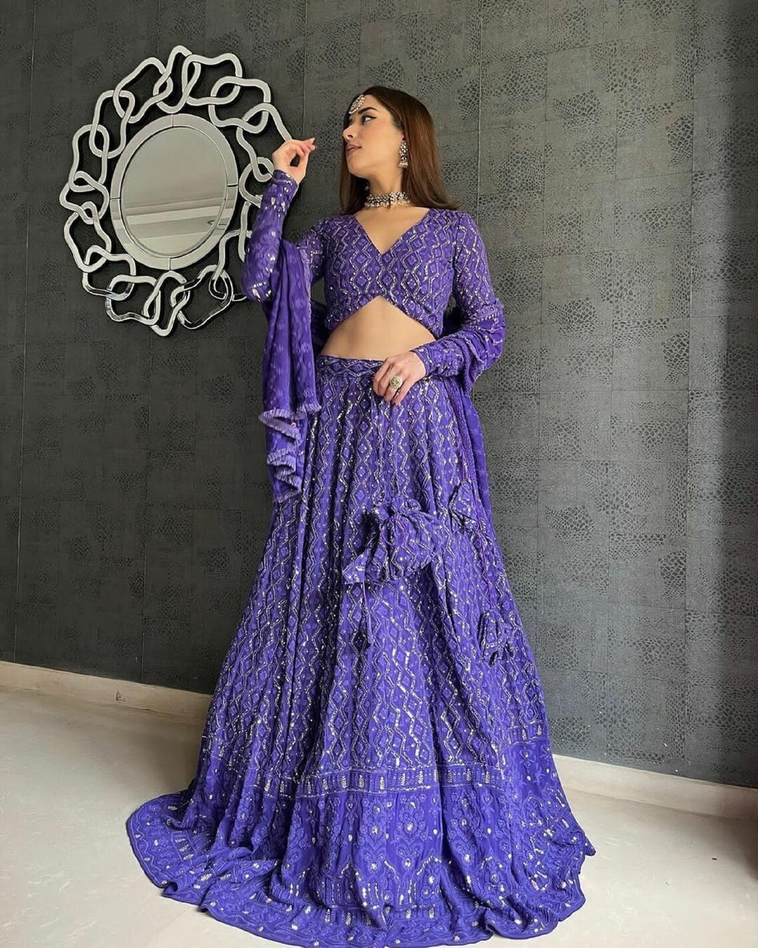 Indian Lehenga Indian Kurti Set for Women Cotton Kurti Block Printed ...