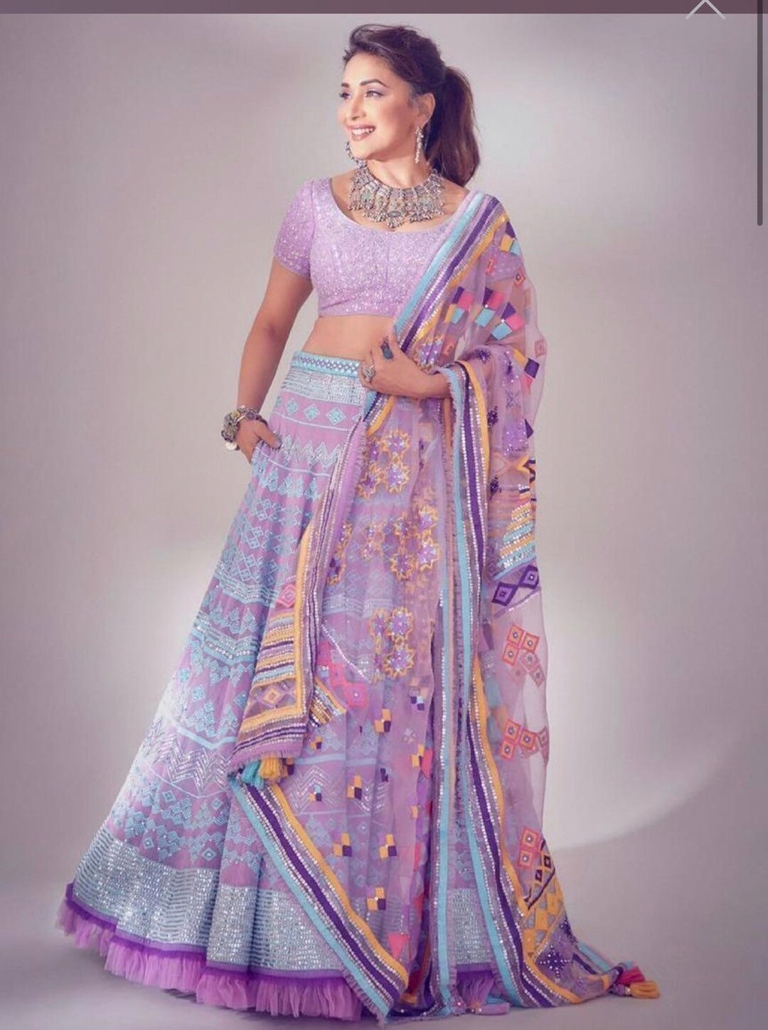 Indian Lehenga Choli Bollywood Replica Lengha Dupatta Wedding Party ...