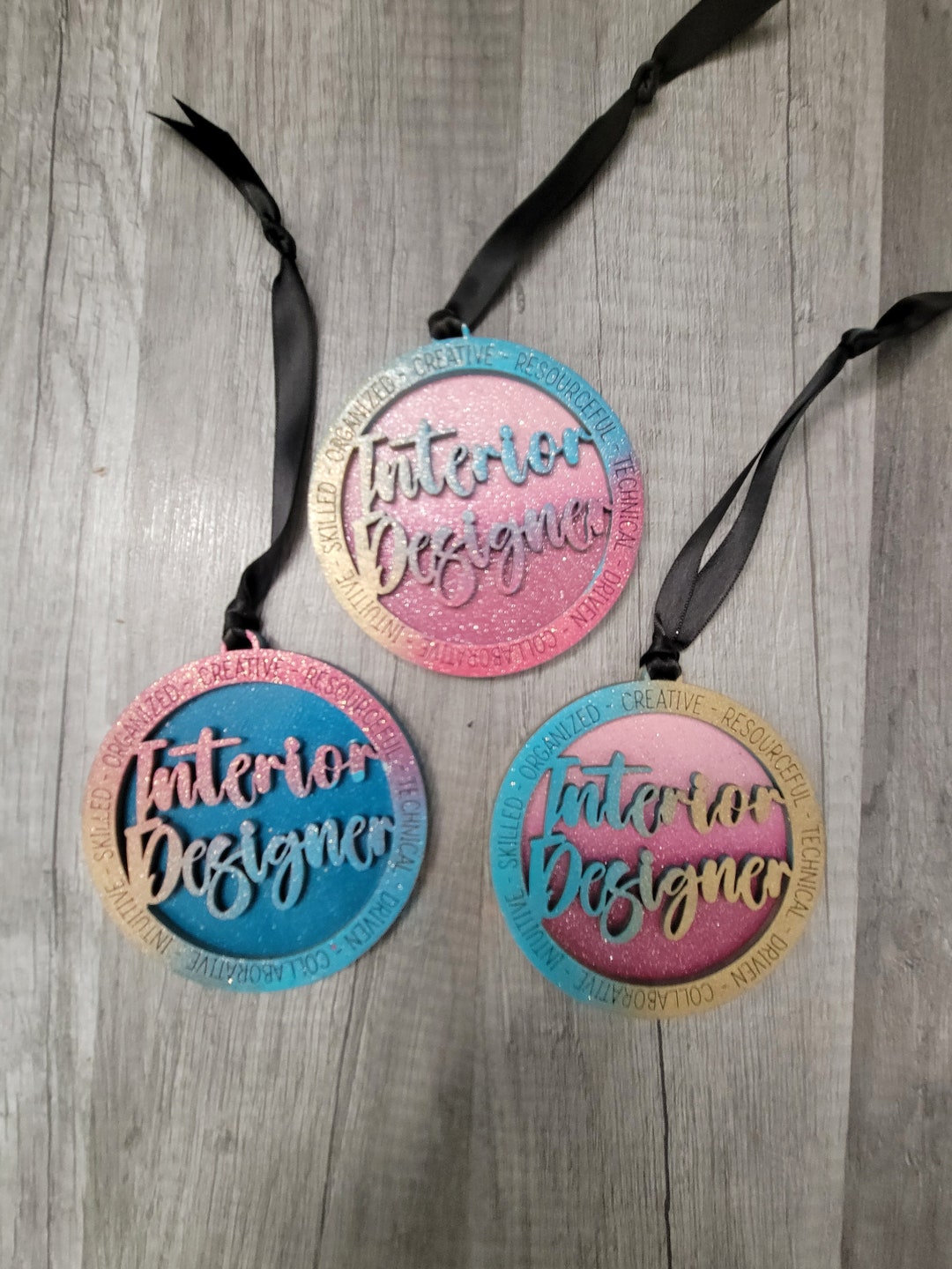 Interior Designer Christmas Ornament, Design Student Christmas Gift ...