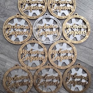 Mechanical Engineer Christmas Ornament, Mechanical Engineer Xmas ...