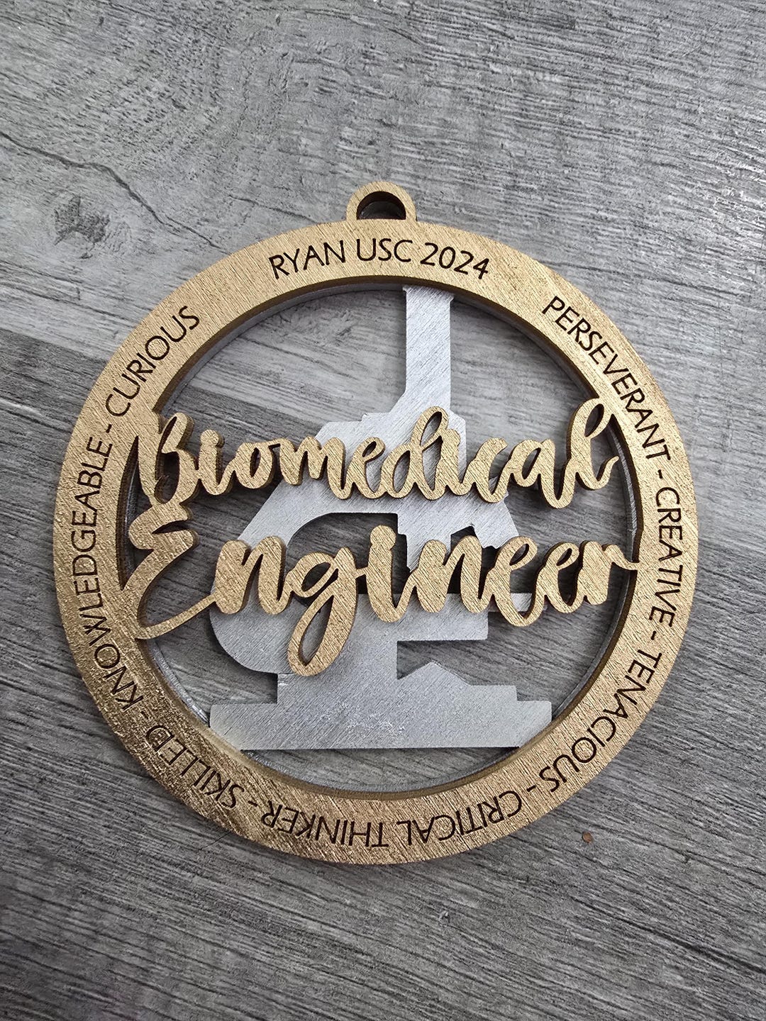 Biomedical Engineer Christmas Ornament, Biomedical Engineer Xmas ...