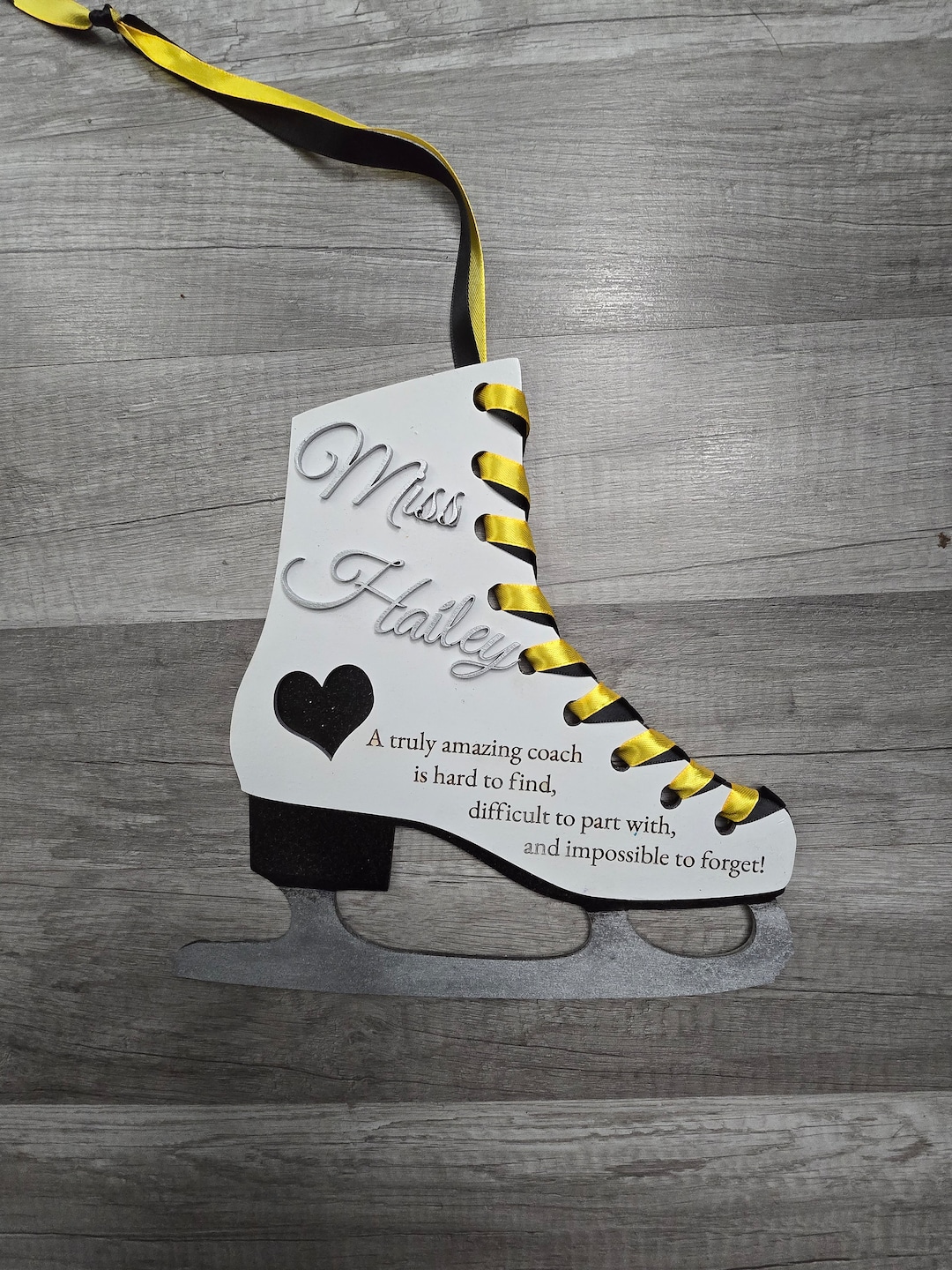 Custom Ice Skating Coach Gift, Figure Skating Coach Gift, Figure ...