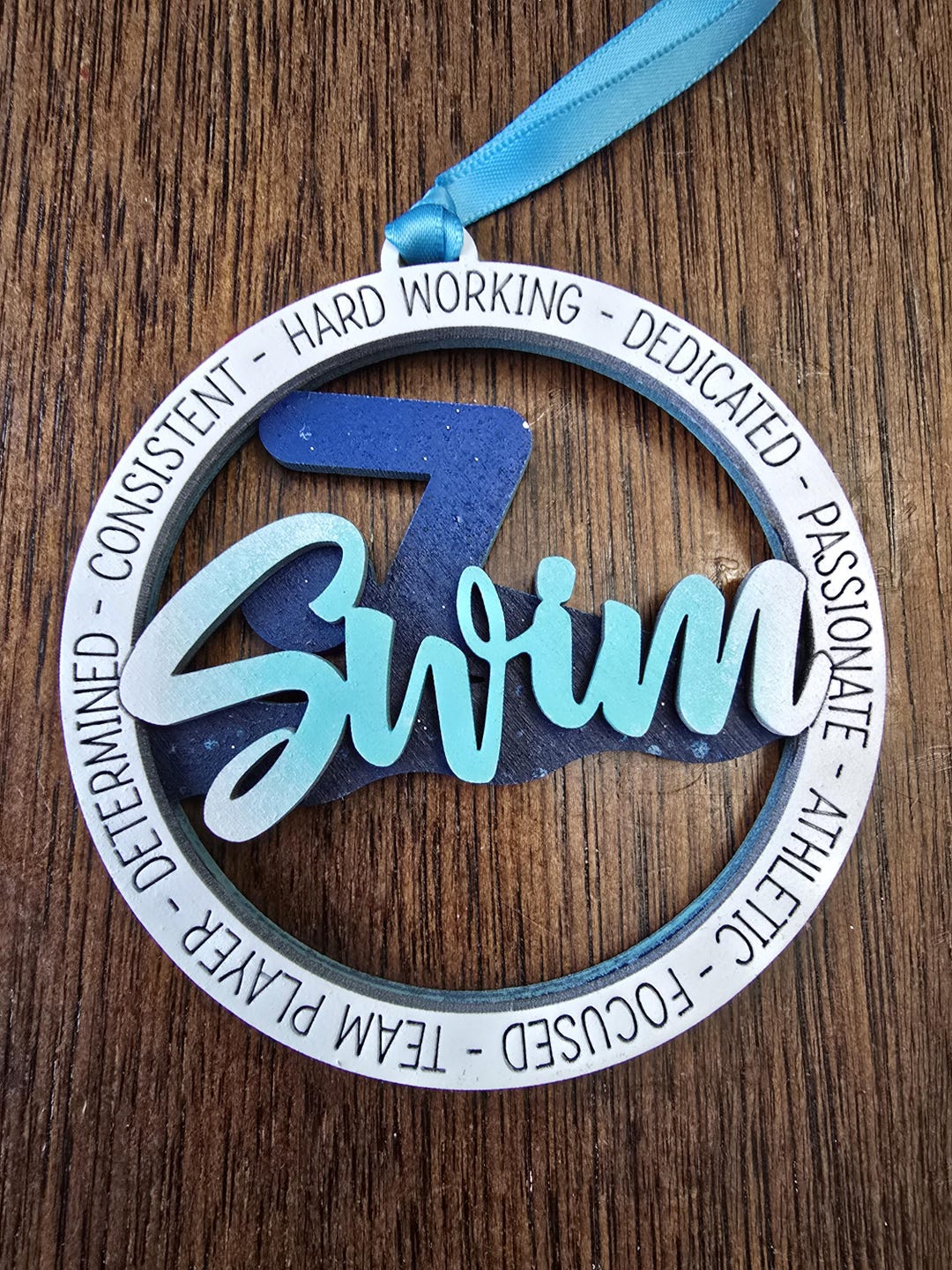 Swim Christmas Ornament, Swim Christmas Gift, Swim Tree Ornament ...