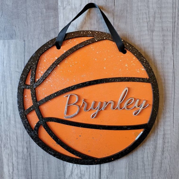 Basketball Sign - Etsy