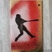 Baseball Painting Baseball Art Sign Baseball Room Decor - Etsy