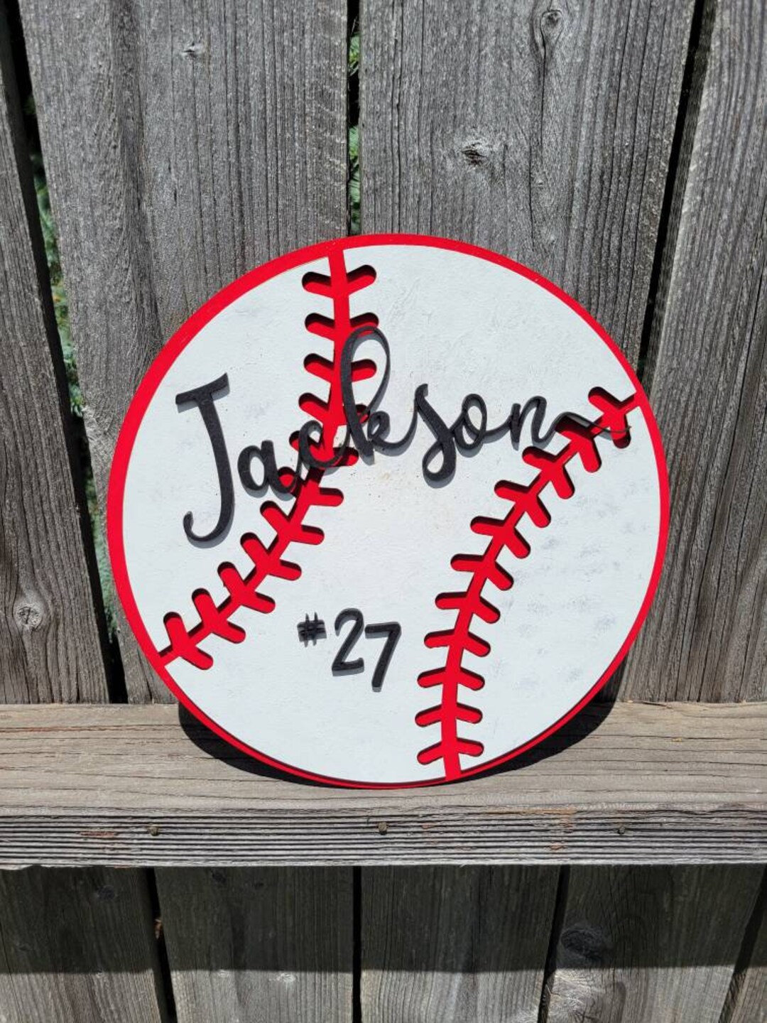 Personalized Baseball Sign, Custom Baseball Sign, Baseball Wall Art ...