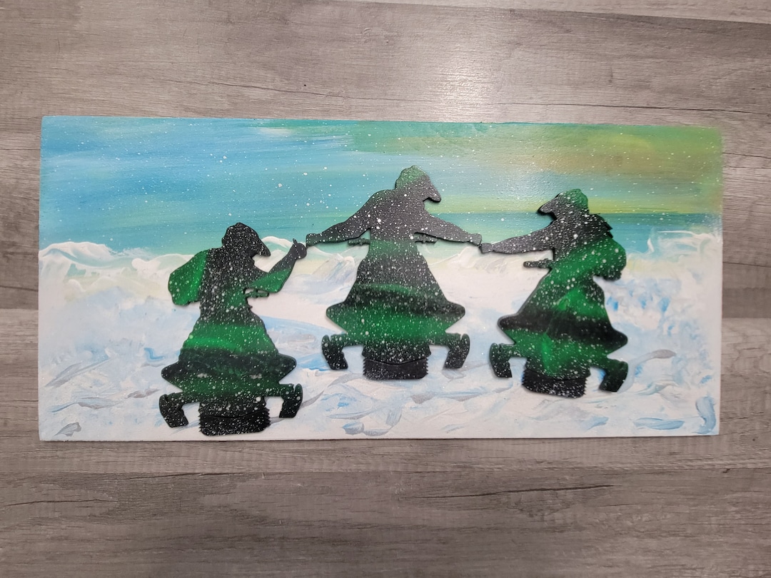Custom Snowmobile Painted Sign, Snowmobile Home Decor, Snowmobile ...
