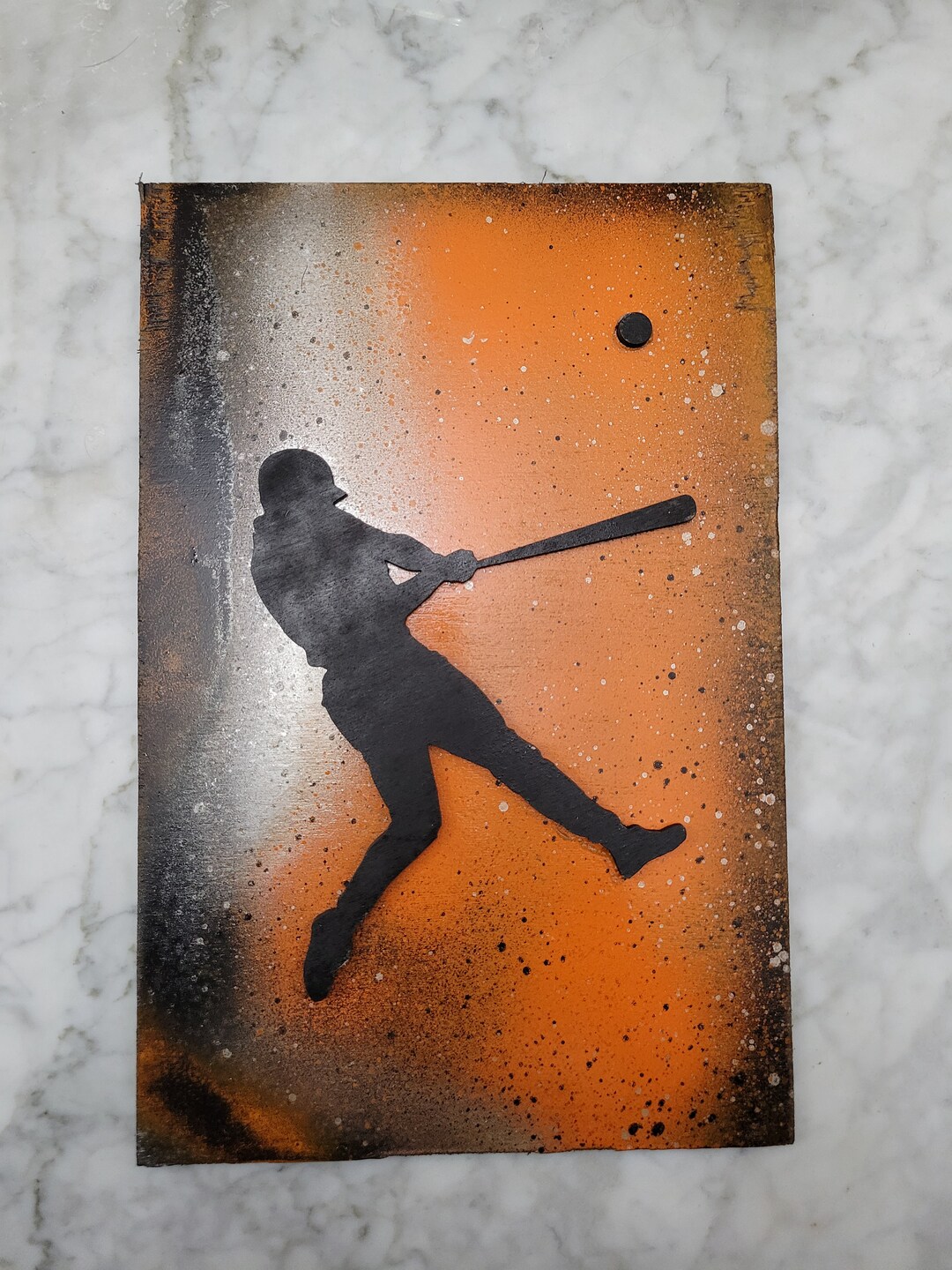 Baseball Painting, Baseball Art Sign, Baseball Room Decor, Baseball ...