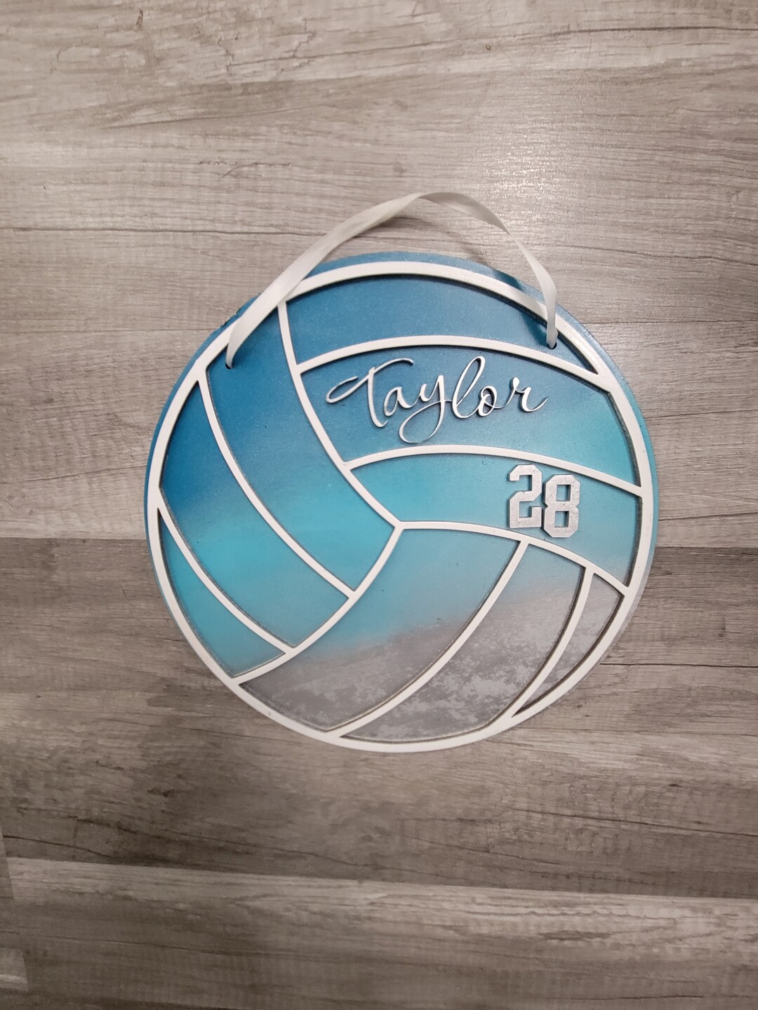 Custom Girls Volleyball Name Sign Custom Girls Volleyball - Etsy