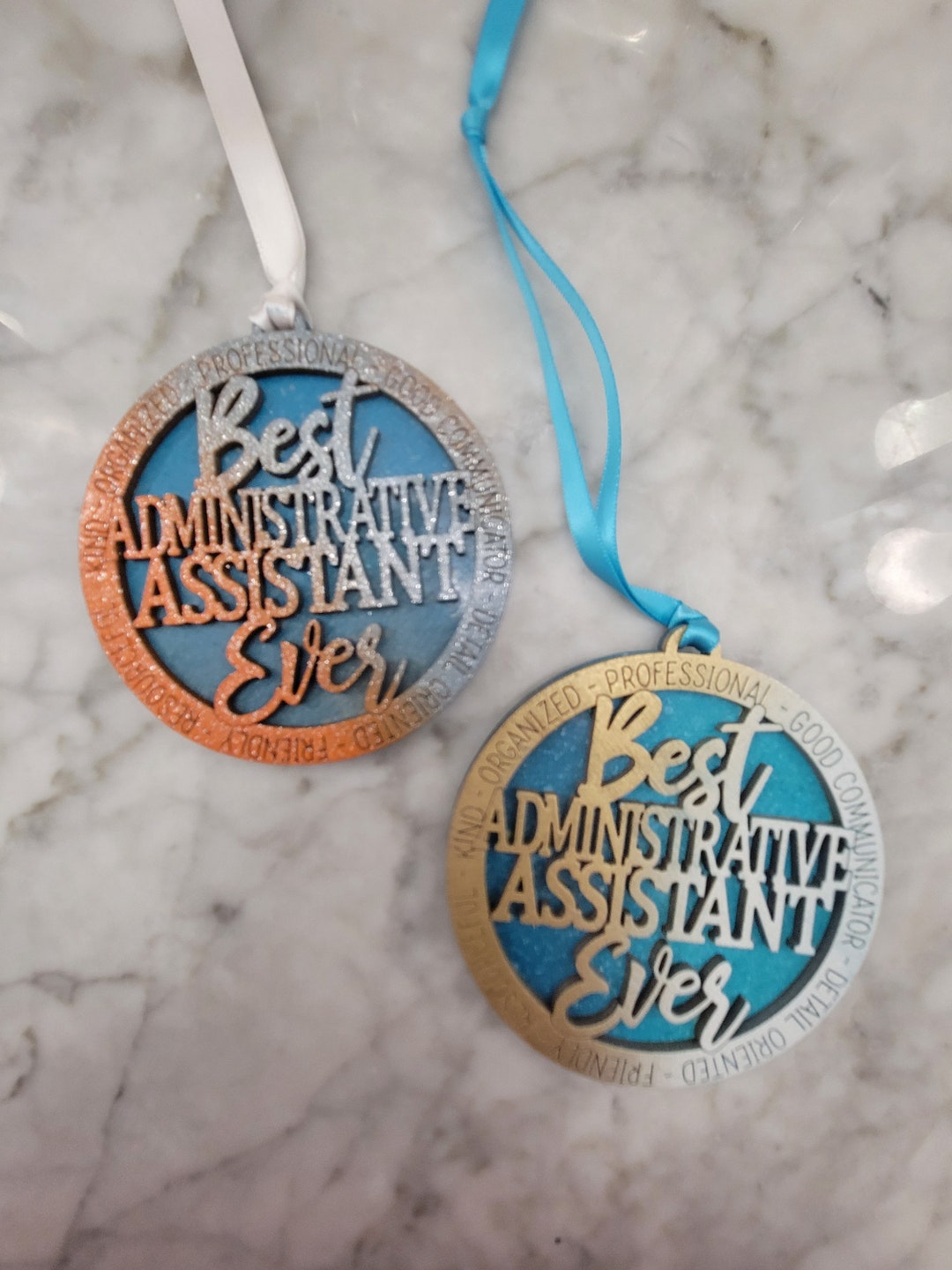 Best Administrative Assistant Christmas Ornament, Best Administrative ...