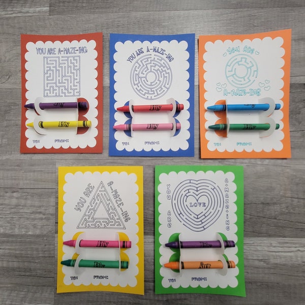 Maze Valentine - Etsy