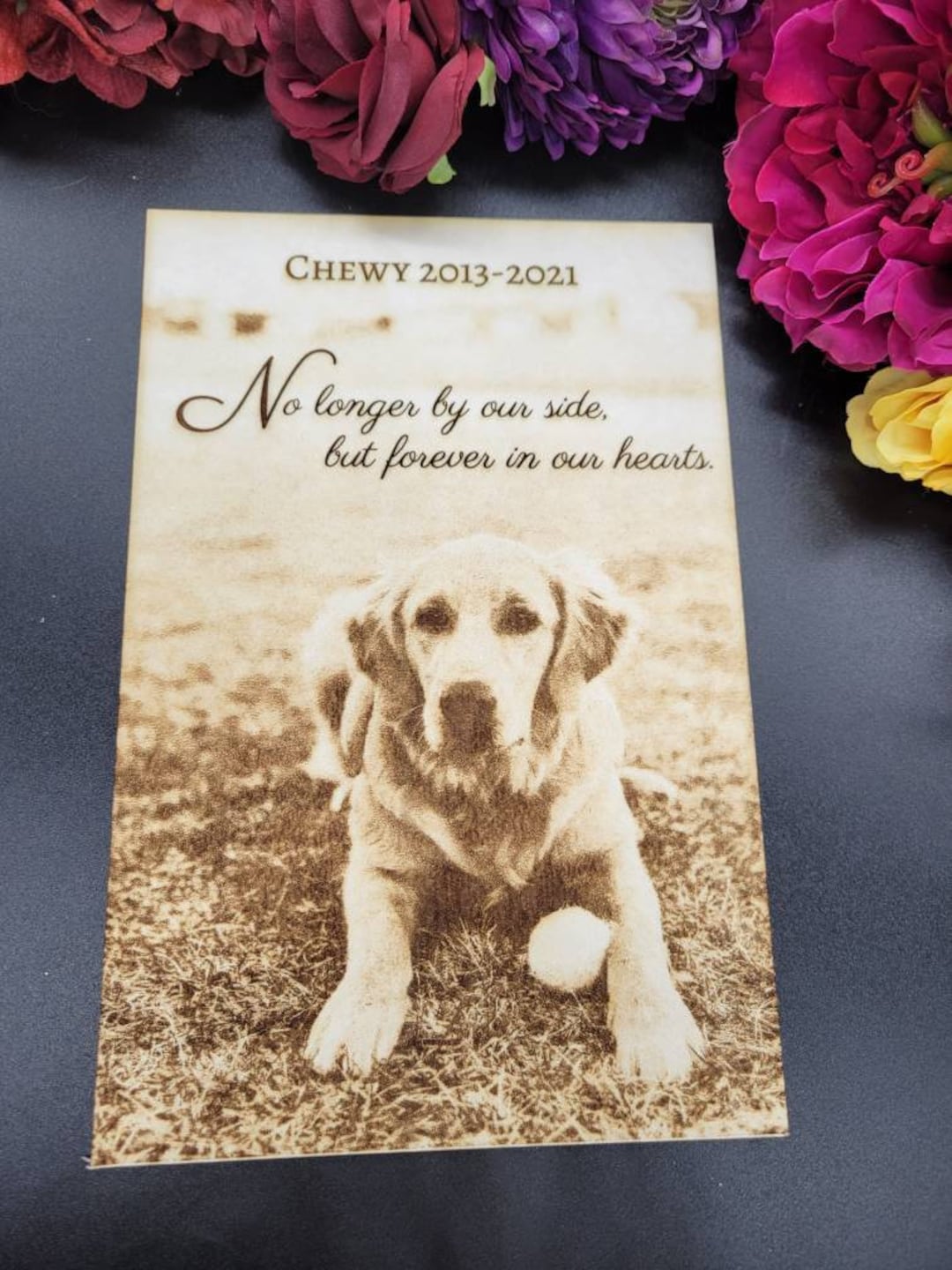 Engraved Pet Loss Gift, Custom Pet Memorial Gift, Custom Pet Memorial ...