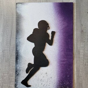 Boys Football Wall Sign, Football Painting, Football Wall Decor, Boys ...