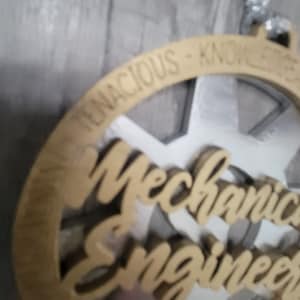 Mechanical Engineer Christmas Ornament, Mechanical Engineer Xmas ...