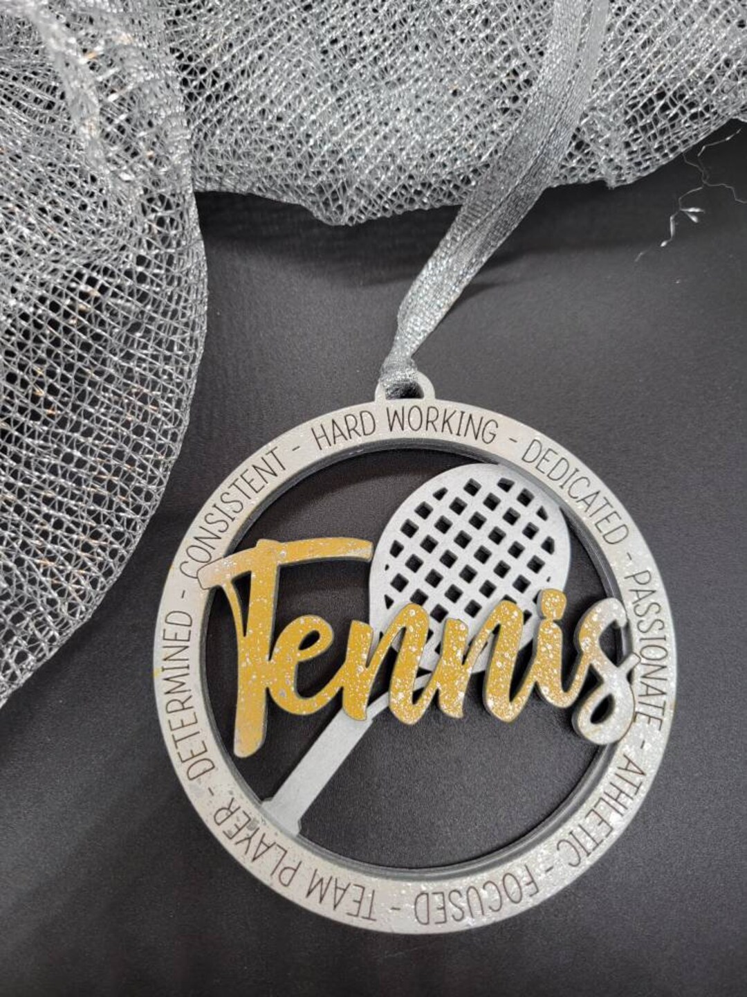 Custom Tennis Christmas Ornament Custom Tennis Christmas - Etsy