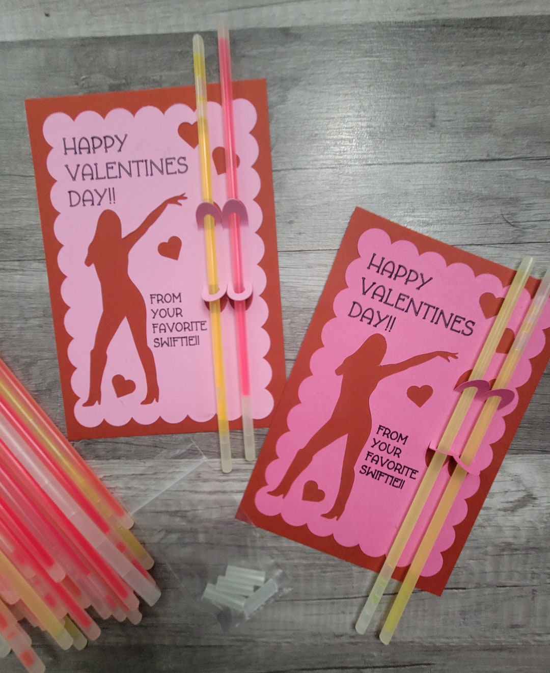 Swiftie Valentines Set of 2, Ts Valentines, Girl Valentines, Friendship ...