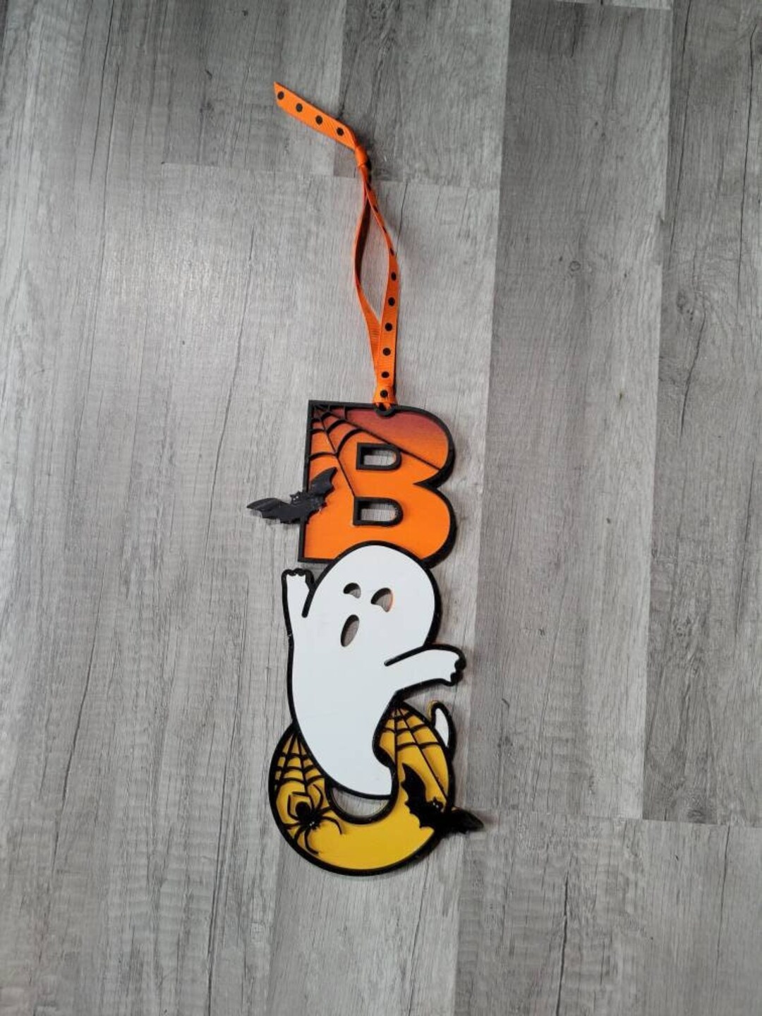 Hanging Halloween Ghost Sign, Halloween Boo Sign, Halloween Gift, Cute ...