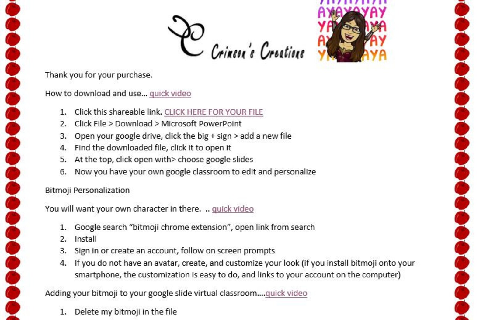 French, Virtual Classroom, Google Slide, Classroom Template, Digital ...