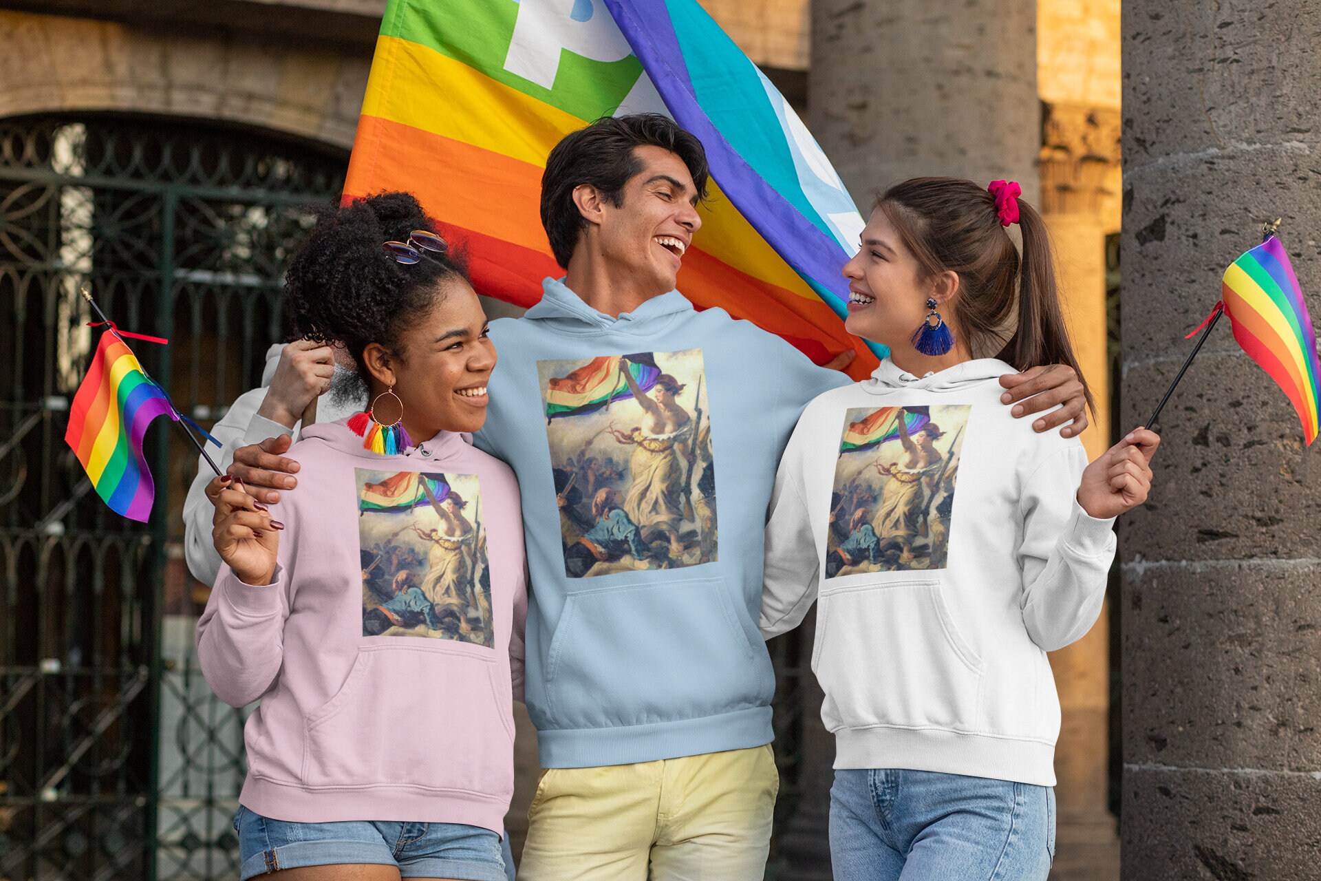 Unisex LGBT Hoodie Equality Hoodie Pride Hoodie LGBT Flag | Etsy