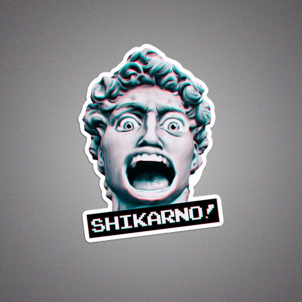 David Statue Stickers - Etsy