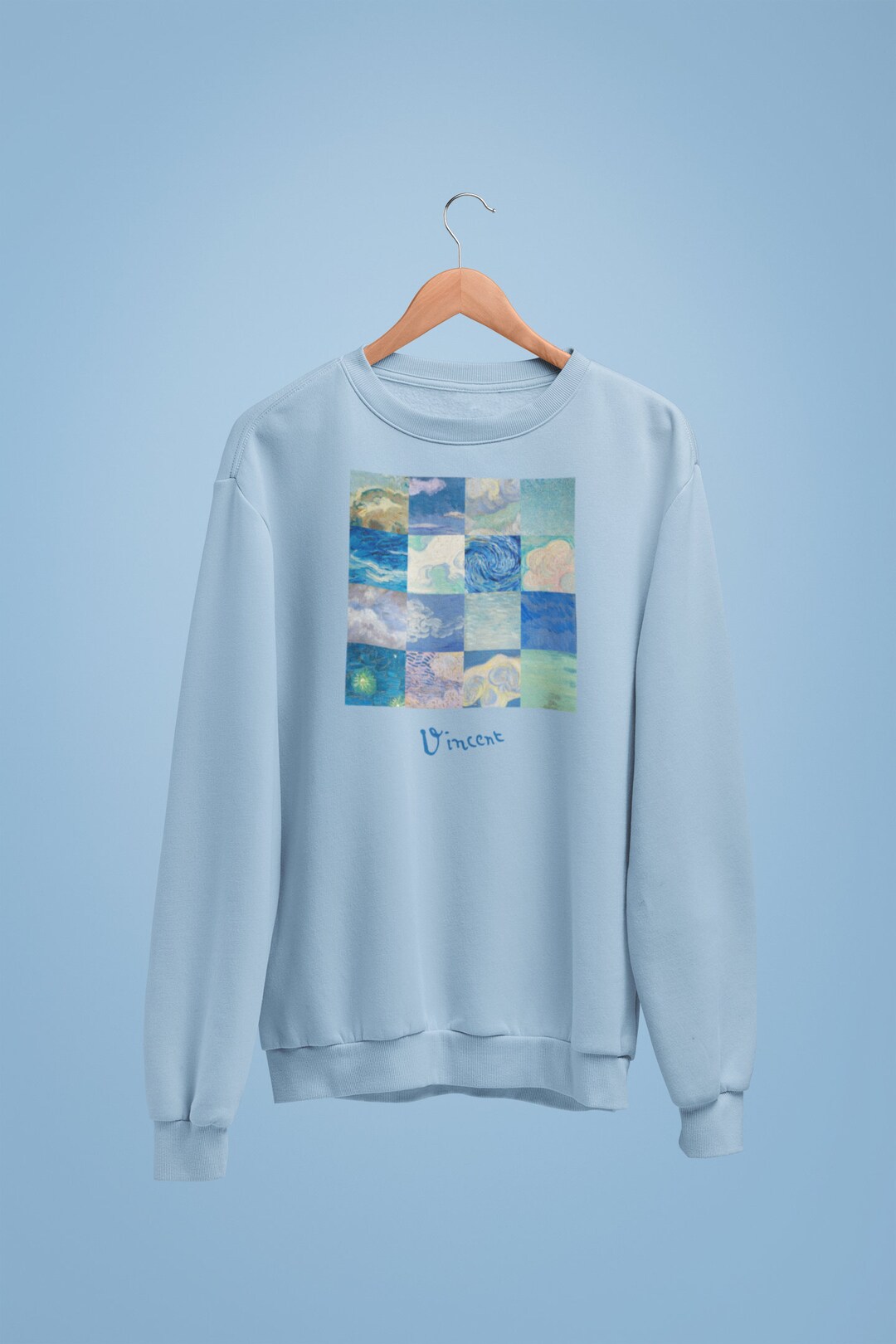 Van Gogh "clouds" Sweatshirt: Art History Pullover - Etsy