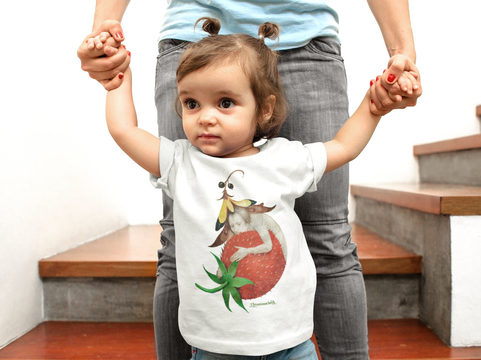 Baby Tee Hieronymus Bosch T-shirt Strawberry lover tee | Etsy