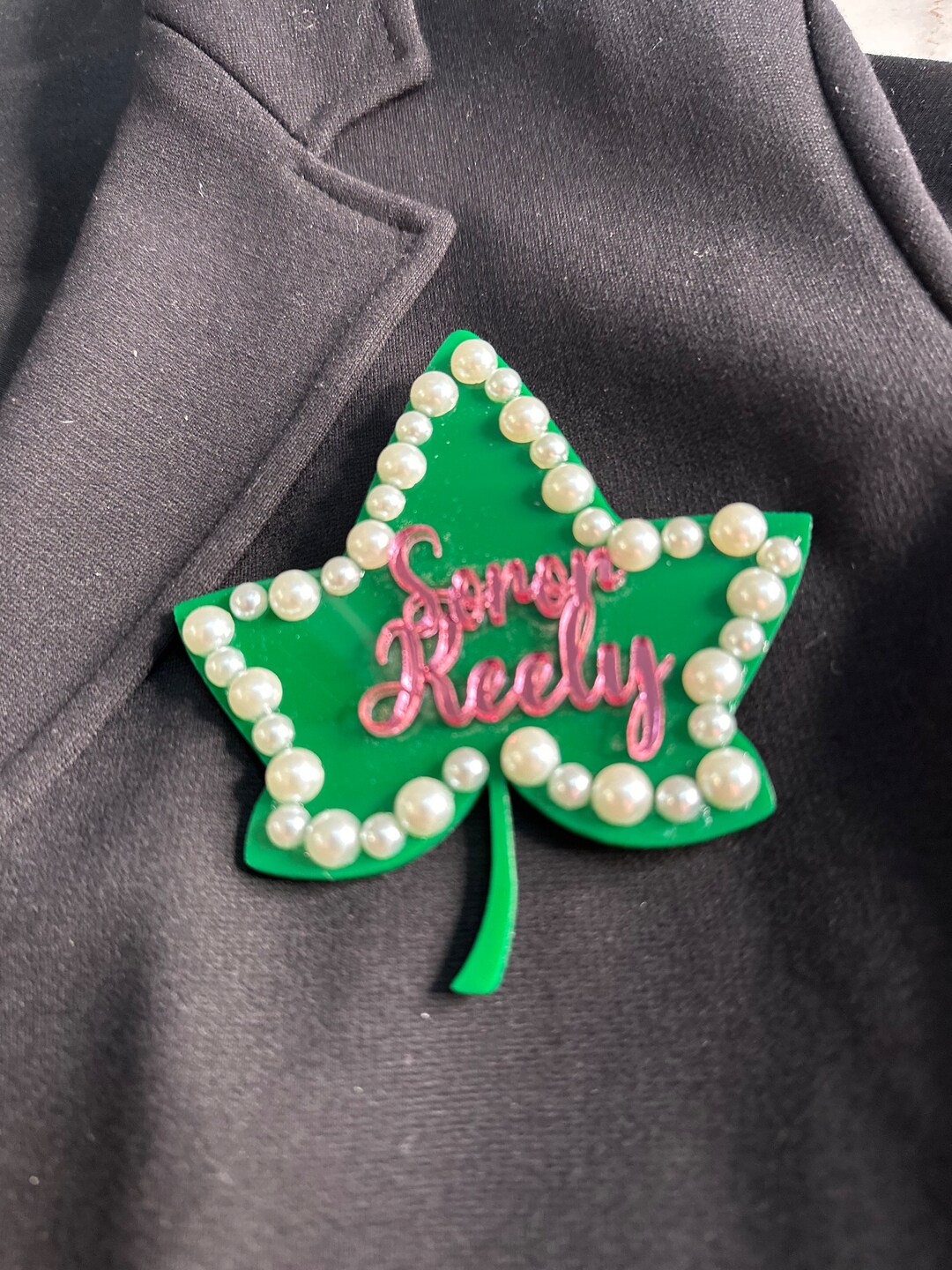 AKA Name Pin|sorority Pin With Individual Hand-placed Pearls|1908 Gifts ...