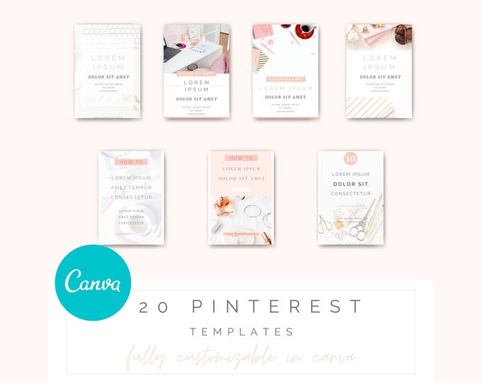 Pinterest Templates Pinterest Templates Canva Pin Templates Canva Pin ...