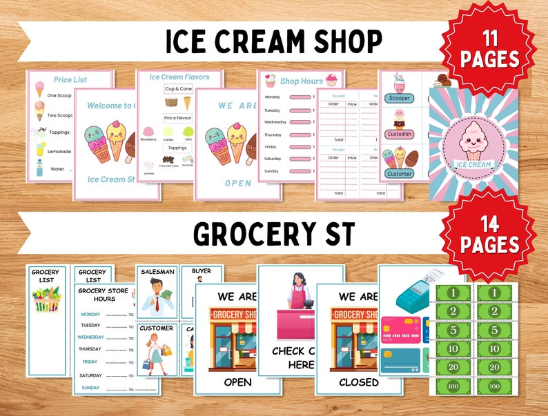 Preschool Pre-k + Kindergarten Pretend Play Ultimate Bundle | +100 ...