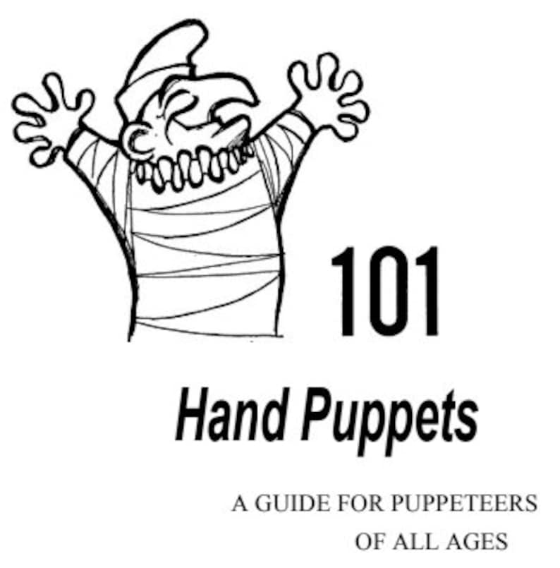 101 Hand Puppets: A Guide for Puppeteers of All Ages - Etsy