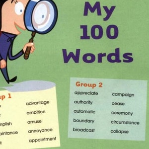 100 Vocabulary Words Kids Need to Know by 5th Grade Ebook - Etsy