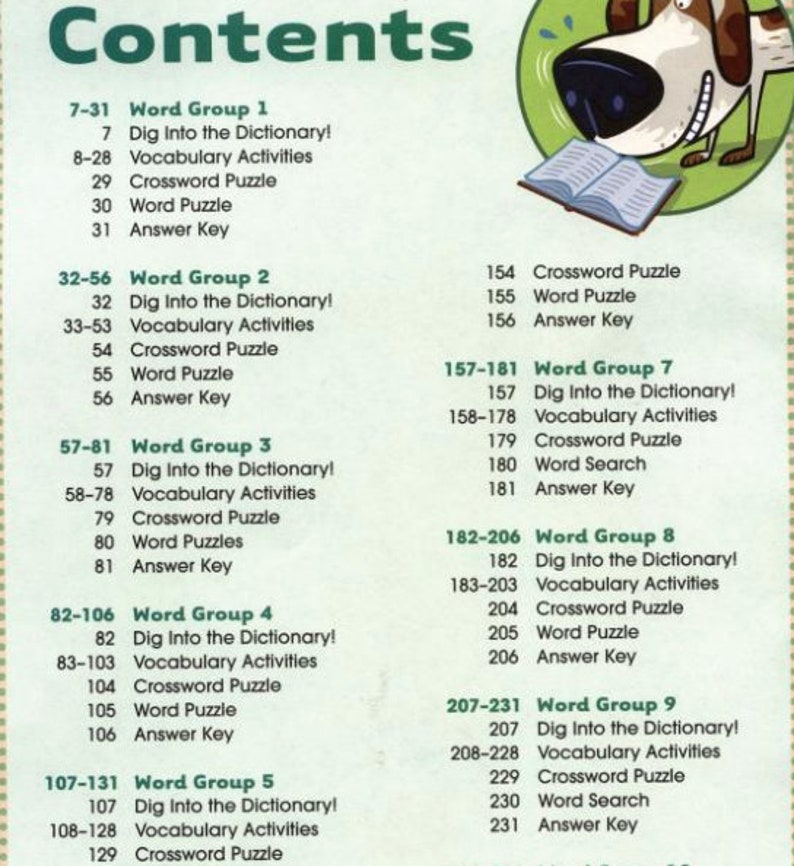 100 Vocabulary Words Kids Need to Know by 5th Grade Ebook - Etsy