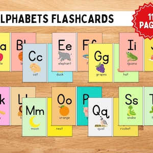 Kids Learning Flashcards Ultimate Bundle | +200 Pages | Printable ...