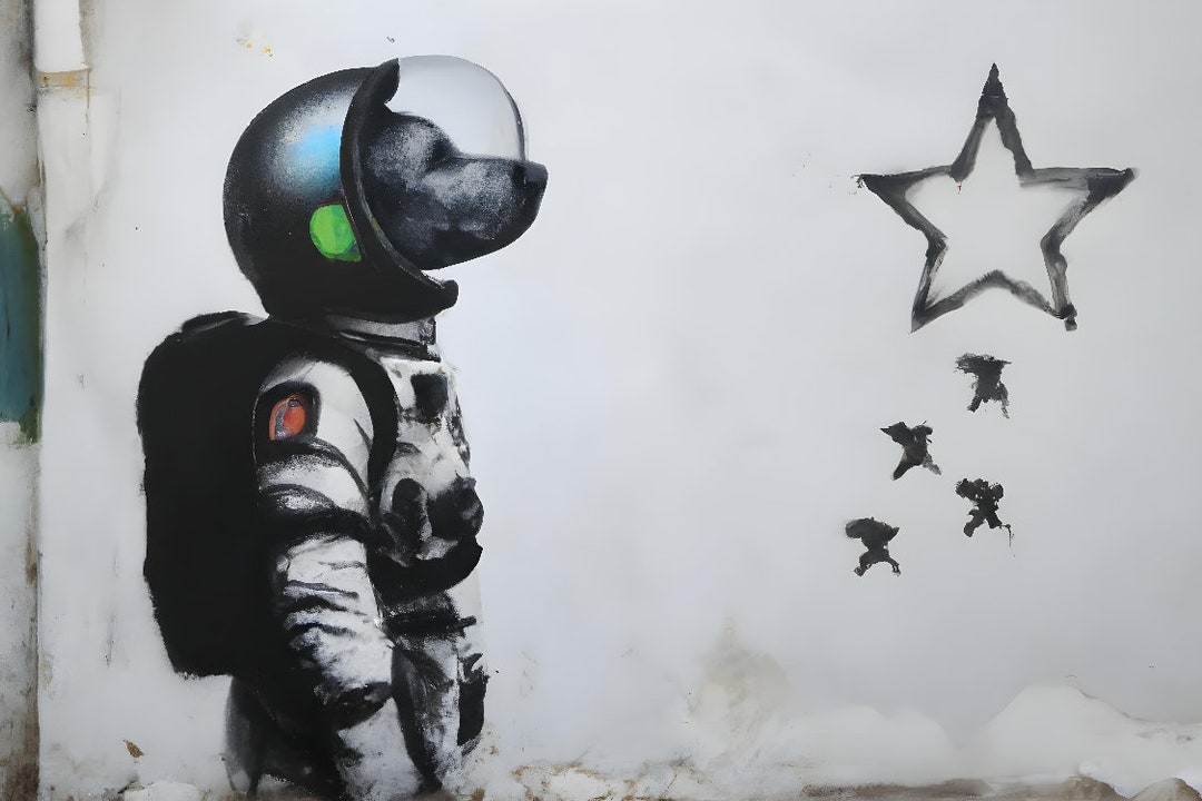 Banksy-inspired Art Prints Bundle Digital Download Set of 4 - Etsy