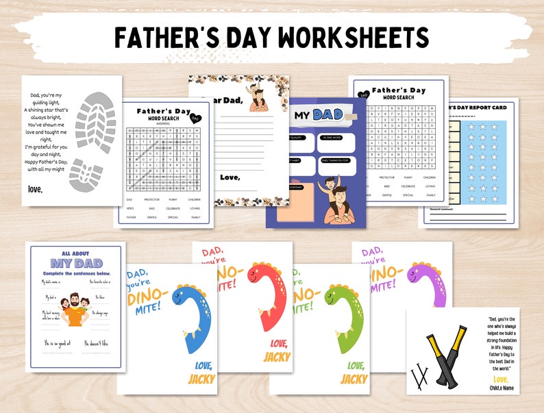 Mother's Day & Father's Day Activity Bundle | 20+ Pages | Mother's Day ...