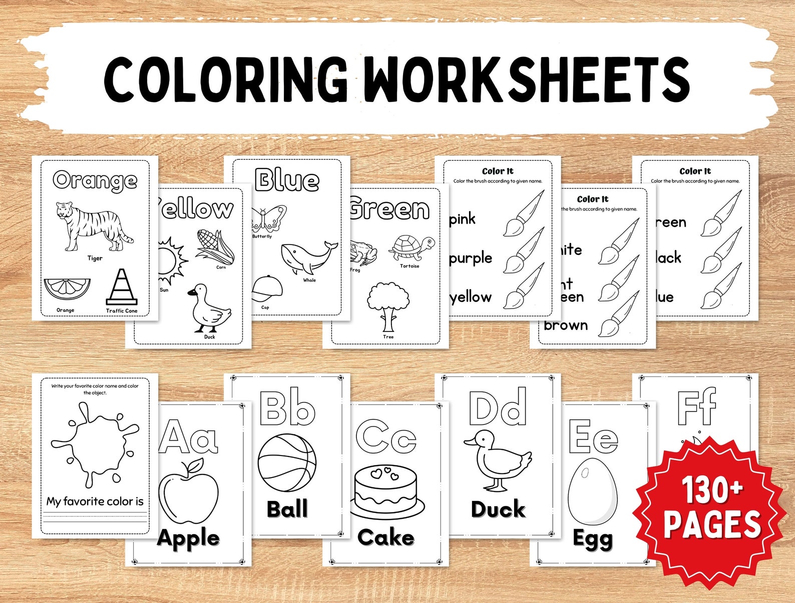 Kids Coloring and Activity Worksheets Ultimate Bundle! Printable ...