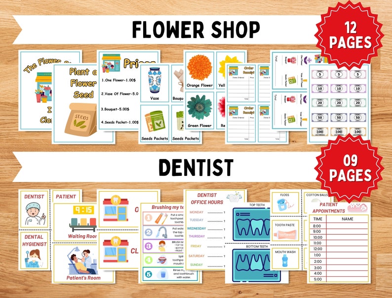 Preschool Pre-k + Kindergarten Pretend Play Ultimate Bundle | +100 ...